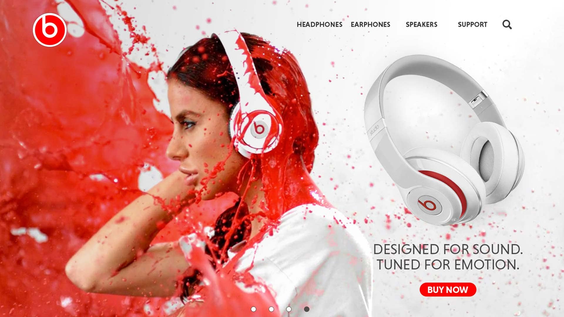 Beats website re-design - MATAPITOU STUDIO